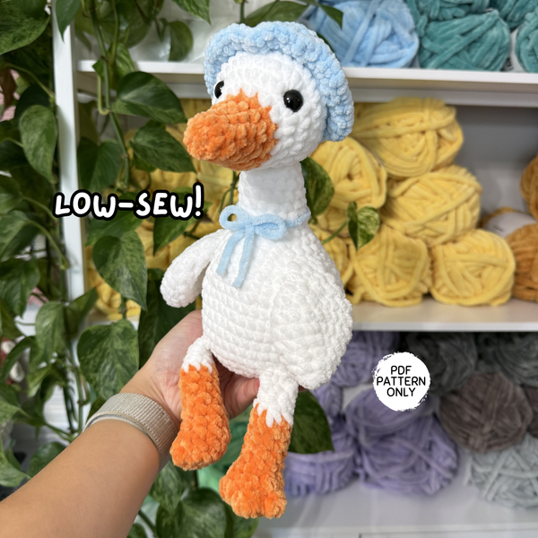 Low Sew Goose Crochet Pattern – CrochetByGenna