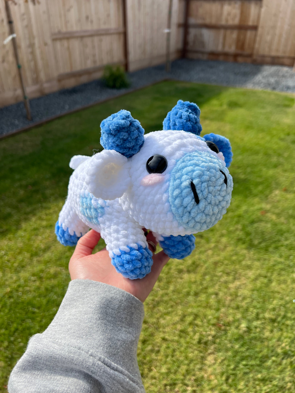 Mini Blueberry Cow – CrochetByGenna