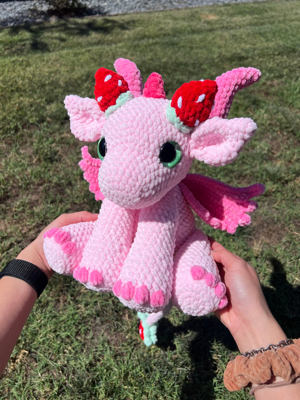 Strawberry Dragon – CrochetByGenna