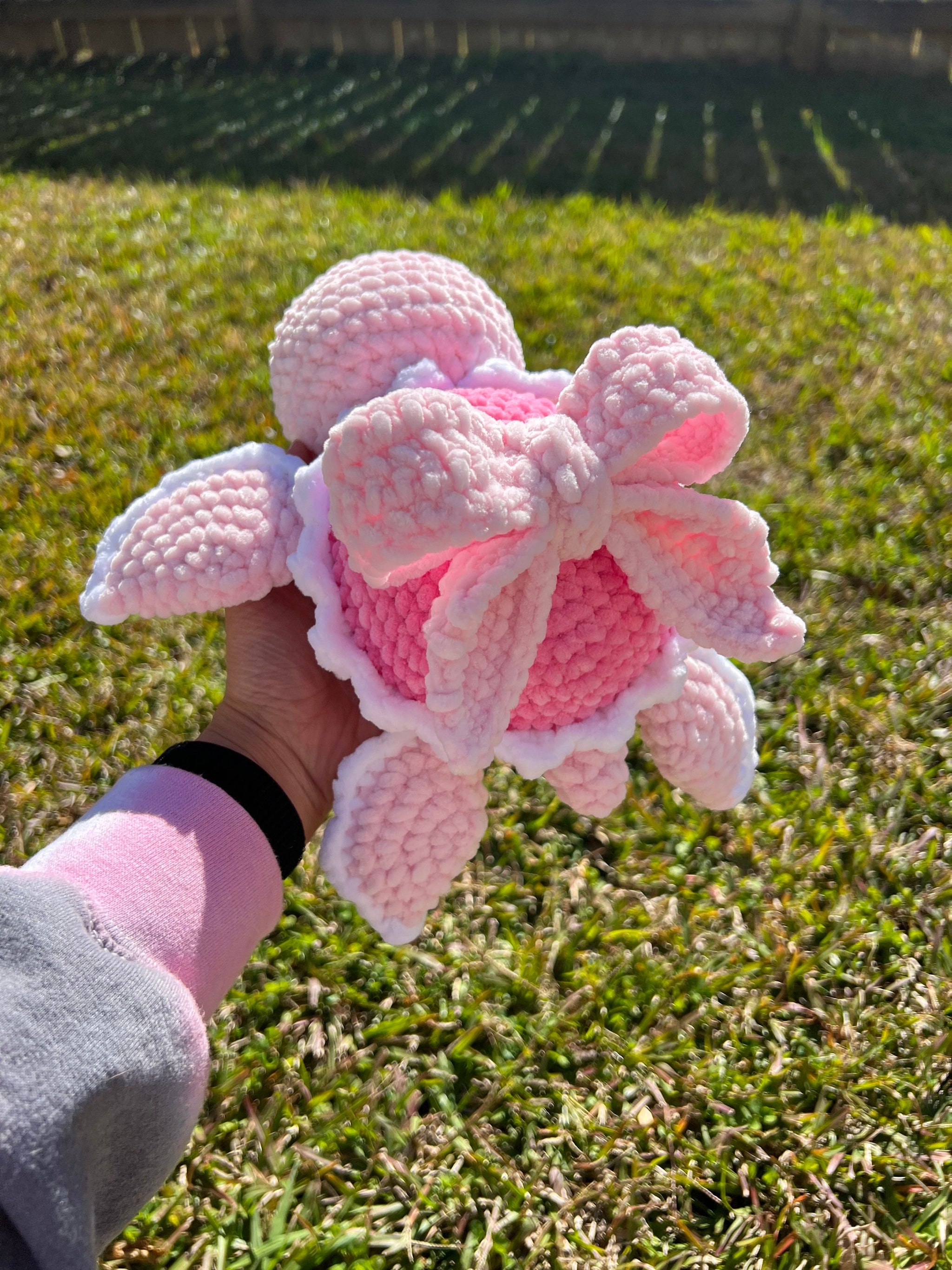 BUNDLE Regular & Mini Size Bow & Heart Turtle Crochet Patterns ...